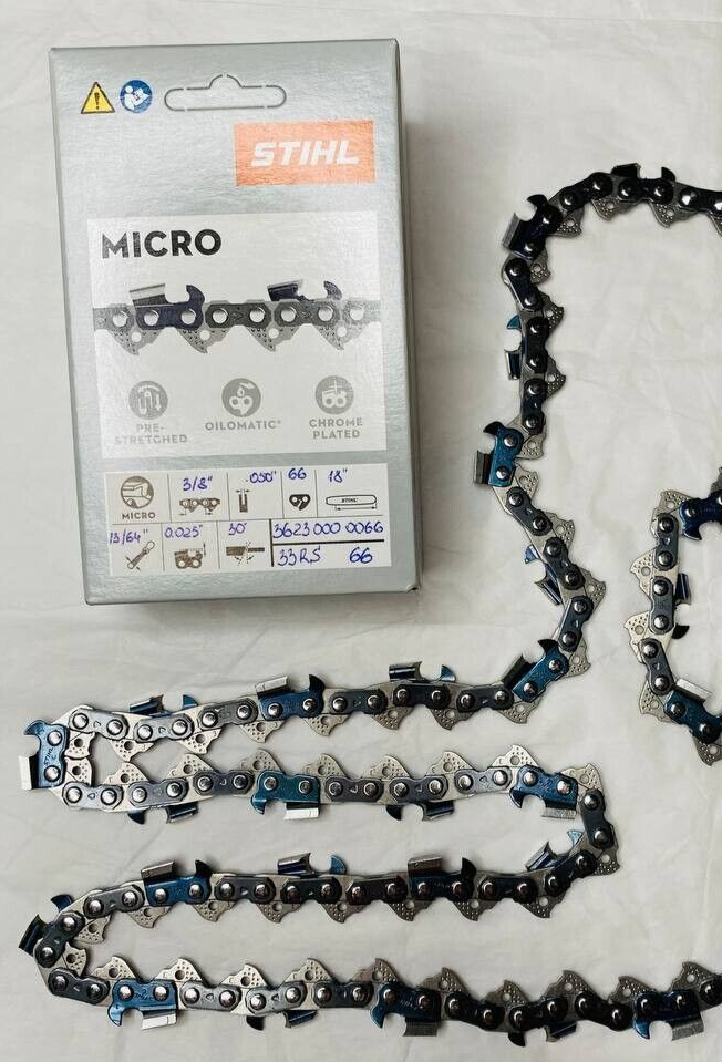 33RS 66DL STIHL OEM .050" Gauge 3/8" Pitch 18" Chainsaw Chain ...