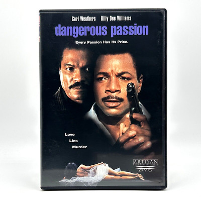 Dangerous Passion DVD Rare OOP Billy Dee Williams Carl Weathers 1989 Fast Ship 12236144250| eBay