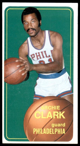 1970-71 Topps Basketball Archie Clark (B) Philadelphia 76ers #105 | eBay