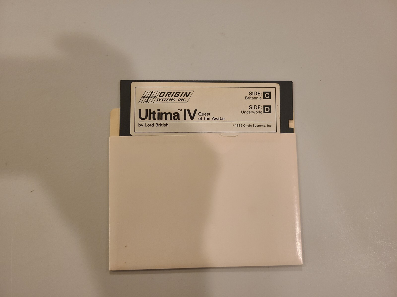 Ultima IV 4 Commodore 64 c64 1985 Origin Side C | D disk | eBay