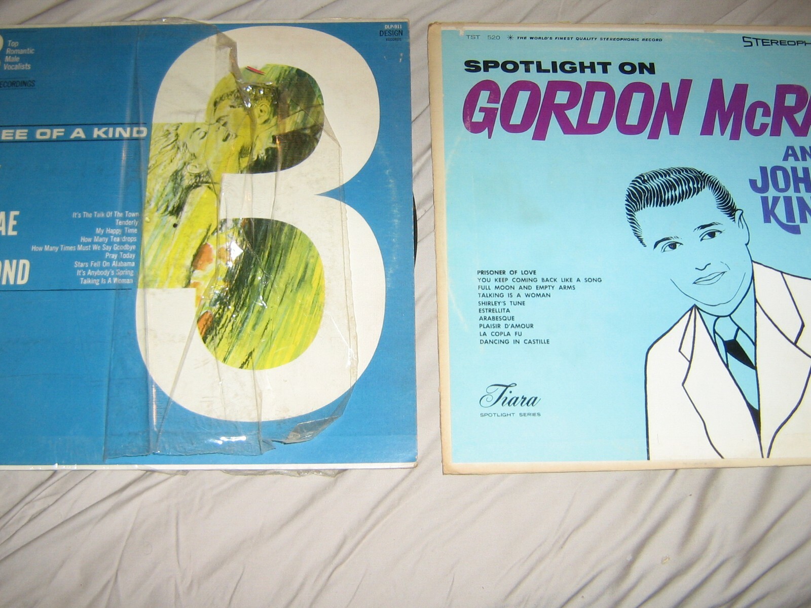 John Gary, Gordon MacRae, Johnny Desmond, Three of a Kind LP ...