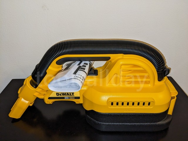 DEWALT DCV517B 20V MAX Cordless Portable Wet/Dry Vacuum Kit - Yellow ...