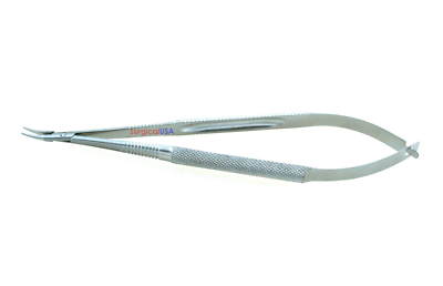Reill Micro Needle Holders 6" Curved Smooth Tips Surgical Instruments ...
