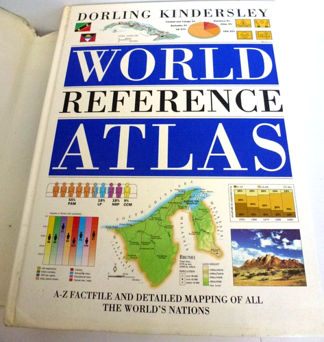 World Reference Atlas By Dorling Kindersley (Hardcover, 1996) | eBay