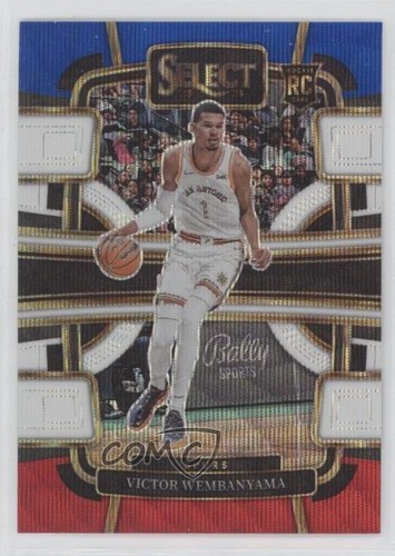 2023-24 Panini Select Concourse Tri-Color Prizm Victor Wembanyama #87 Rookie RC | eBay