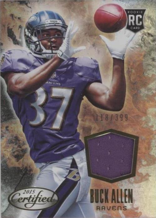 2015 Panini Certified - Scorching Swatches Buck Allen #SS-BA /399 (MEM, RC) for sale online | eBay