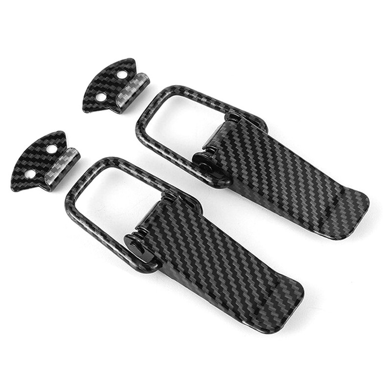 2PCS Quick Release Fasteners Car Bumper Security Hook Lock Clip Kit Car ...
