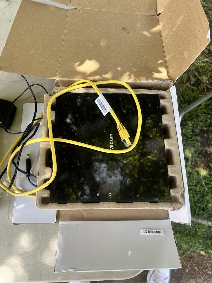 NETGEAR AC1600 Wifi Cable Modem Router C6250 - Black (C6250-100NAS ...