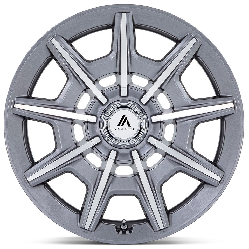 F20x9/R20x10.5"Staggered Asanti Wheels ABL-41 Esquire Gloss Anthracite ...