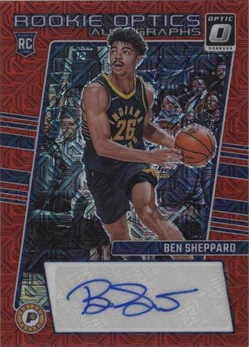 2023-24 Panini Donruss Optic - Rookie Optics Autographs Ben Sheppard # ...