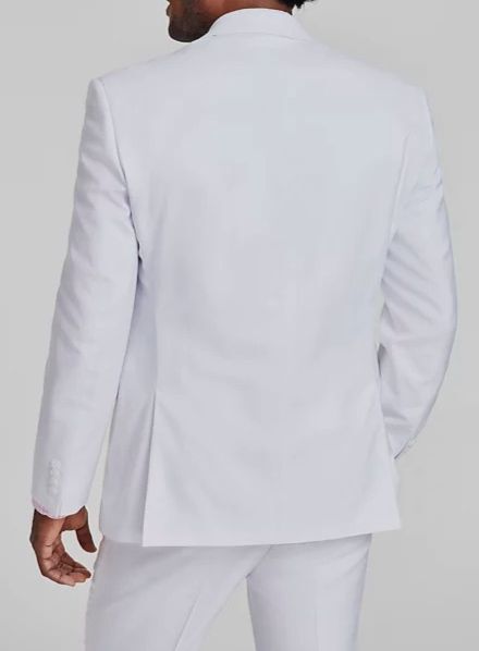 Tayion Collection Men's White Classic-Fit Solid Suit Jacket Size 46R | eBay
