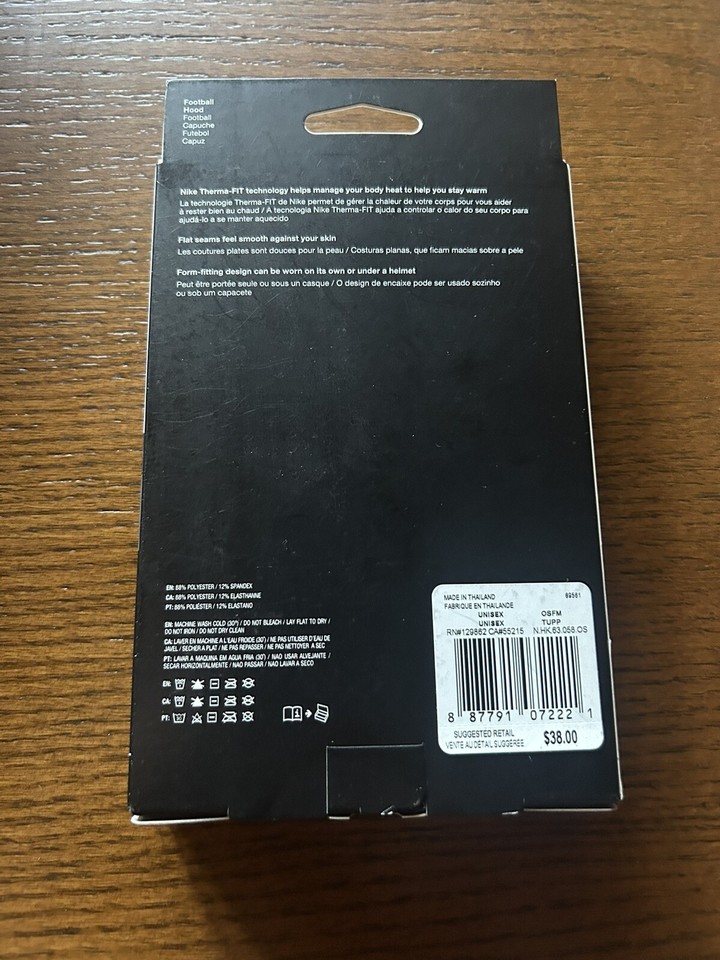 Nike Pro Therma-Fit Hyperwarm Hood Ski Mask Black Pooh Shiesty NEW | eBay