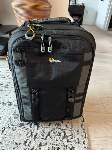 Lowpro RLX 450 Camera Backpack and roller suitcase | eBay