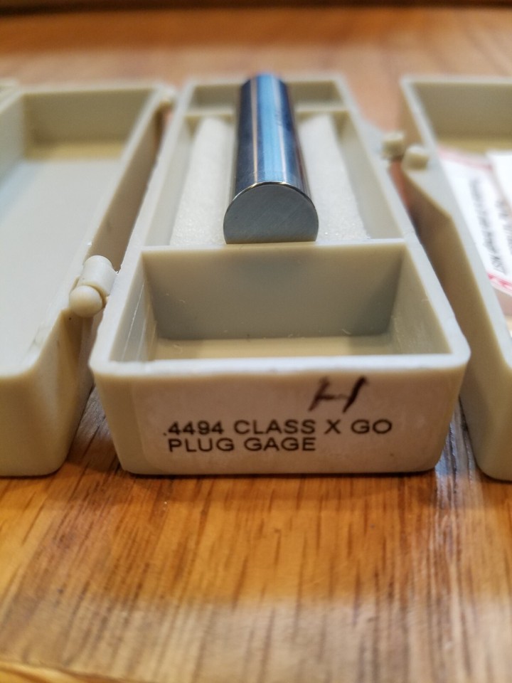 Vermont Gage Class X GO Plug Gage .44940 | eBay