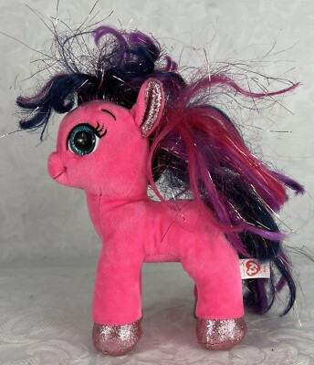 2018 Ty Plush My Little Pony Ruby Beanie Boo - 23cm | eBay Australia