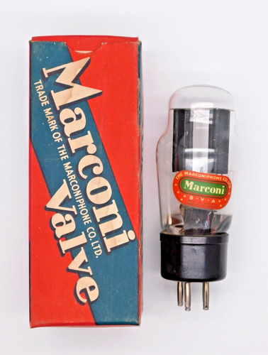 Marconi U14 Rectifier Valve Tube Black Plates & Cup Getter NOS Boxed ...