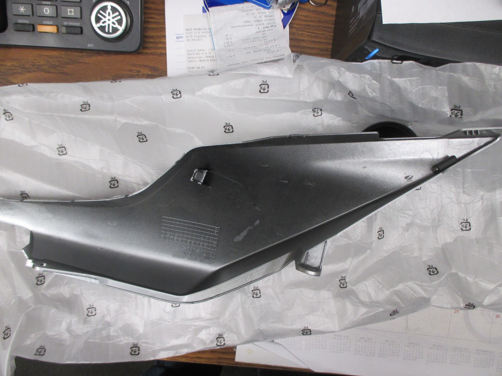 2010-2012 HONDA VFR1200F REAR COWL/USED 77220-MGE-020ZA | eBay