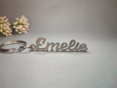 Schlüsselanhänger Emelie Name Taschen Etui Geschenk Auto Anhänger aus ...