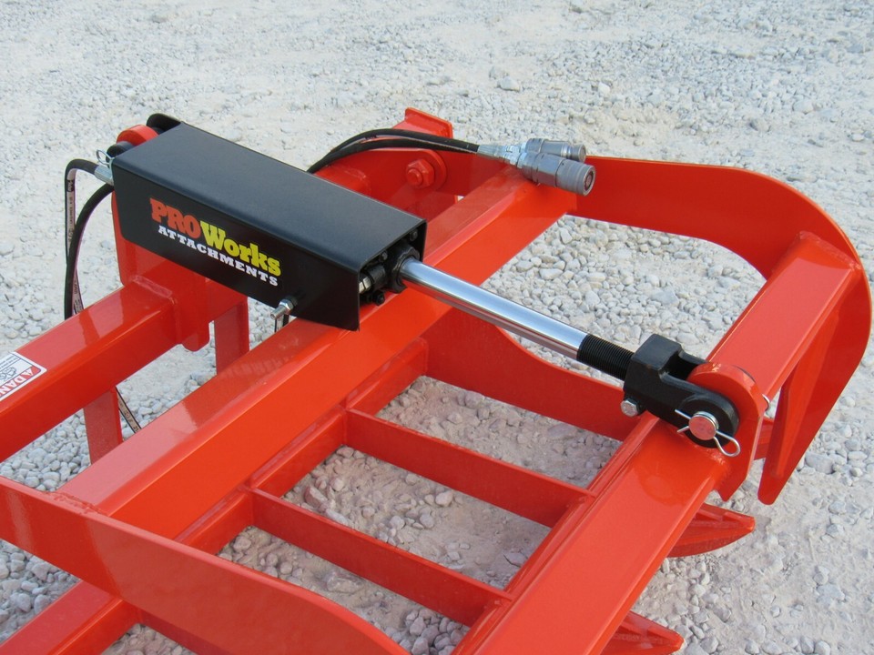 48" Root Rake Grapple Bucket Attachment Kubota Kioti Tractor Loader ...