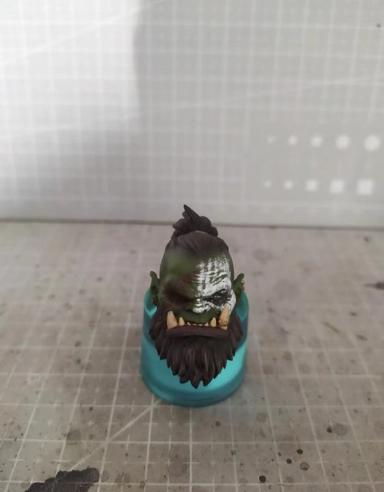 1/9 Painted（9in figure fit）Mythic Legions Fit Orc A Ver Head Sculpt NO ...