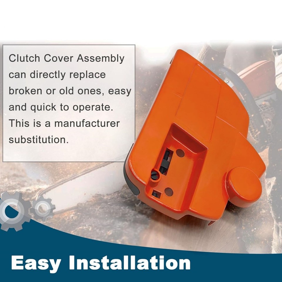 Husqvarna Chainsaw Clutch Cover 537286301 537286302 New Plastic Easy ...