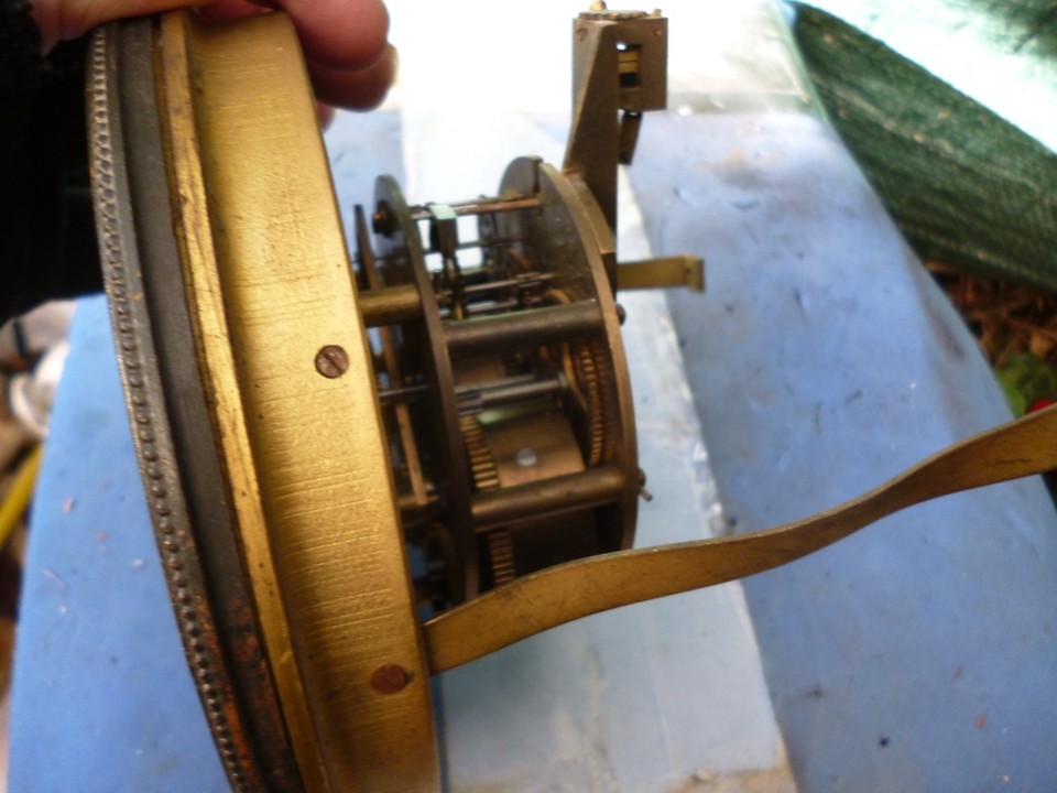 clock parts antique STRIKING MOVEMENT NAME OF PARIS ON BACK | eBay UK