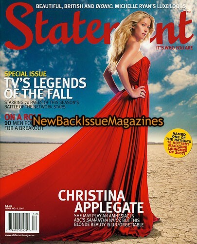 Statement 12/07,Christina Applegate,Kaley Cuoco,Michelle Ryan of Bionic ...