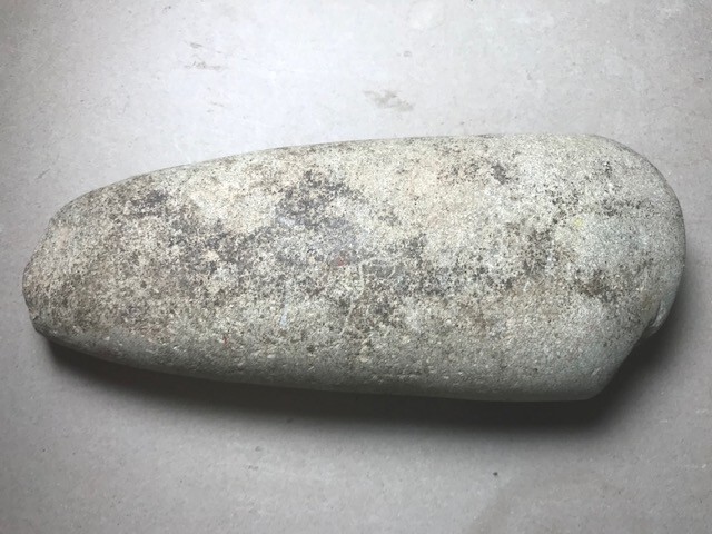 Large 7.75" Rare Stone Celt Native American Artifact Hardstone polished ...