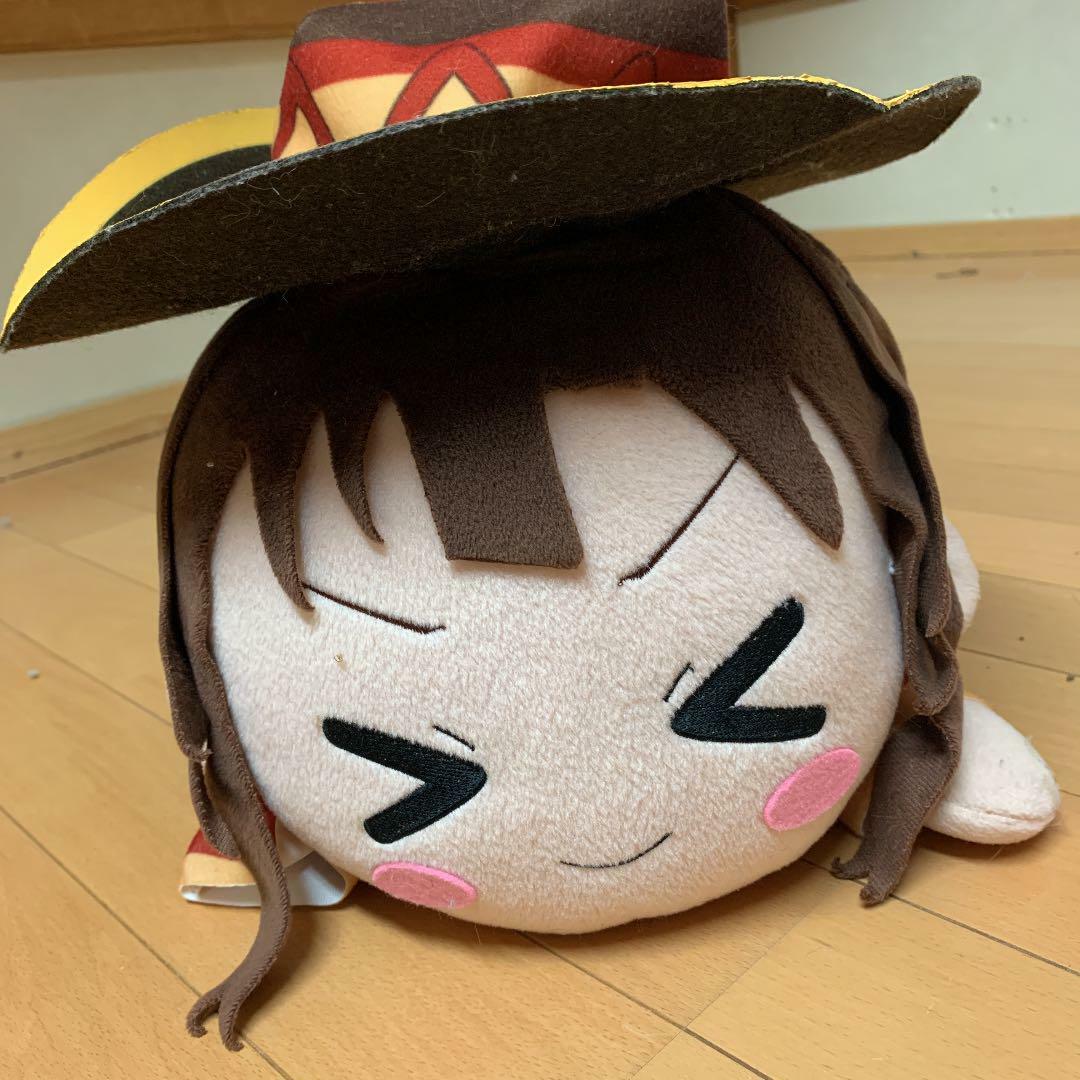 Konosuba Megumin Mega Jumbo Nesoberi Big Plush Doll Toy Smile 40cm 15 ...