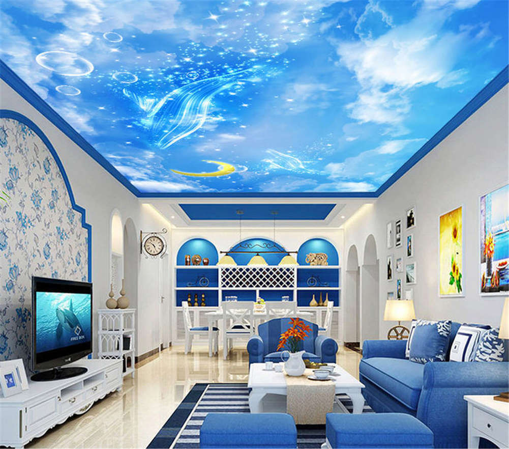 Vaulted Ceilings Wall Murals High Ceilings: How To Hang Art Esily?