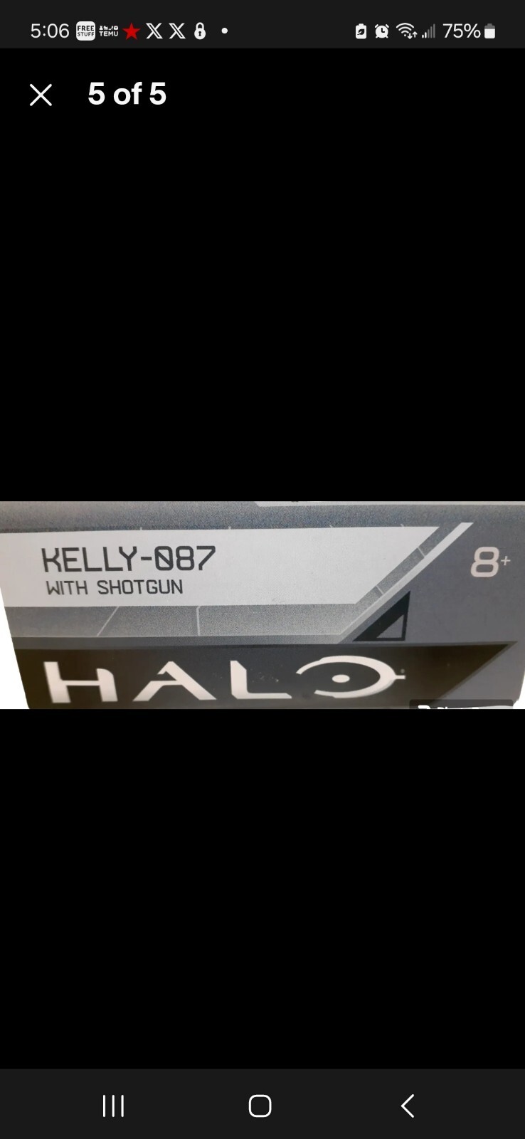 HALO Infinite Kelly-087 W/ Shotgun. Series 4 12" Figure. 2022 Jazwares ...