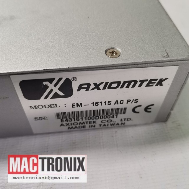Axiomtek EM-1611S / EM1611S Embedded MicroBox For 3.5" Capa Board for ...