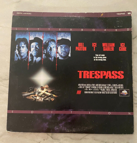 Trespass Laserdisc, Ice T, Ice Cube, Bill Paxton, Walter Hill | eBay