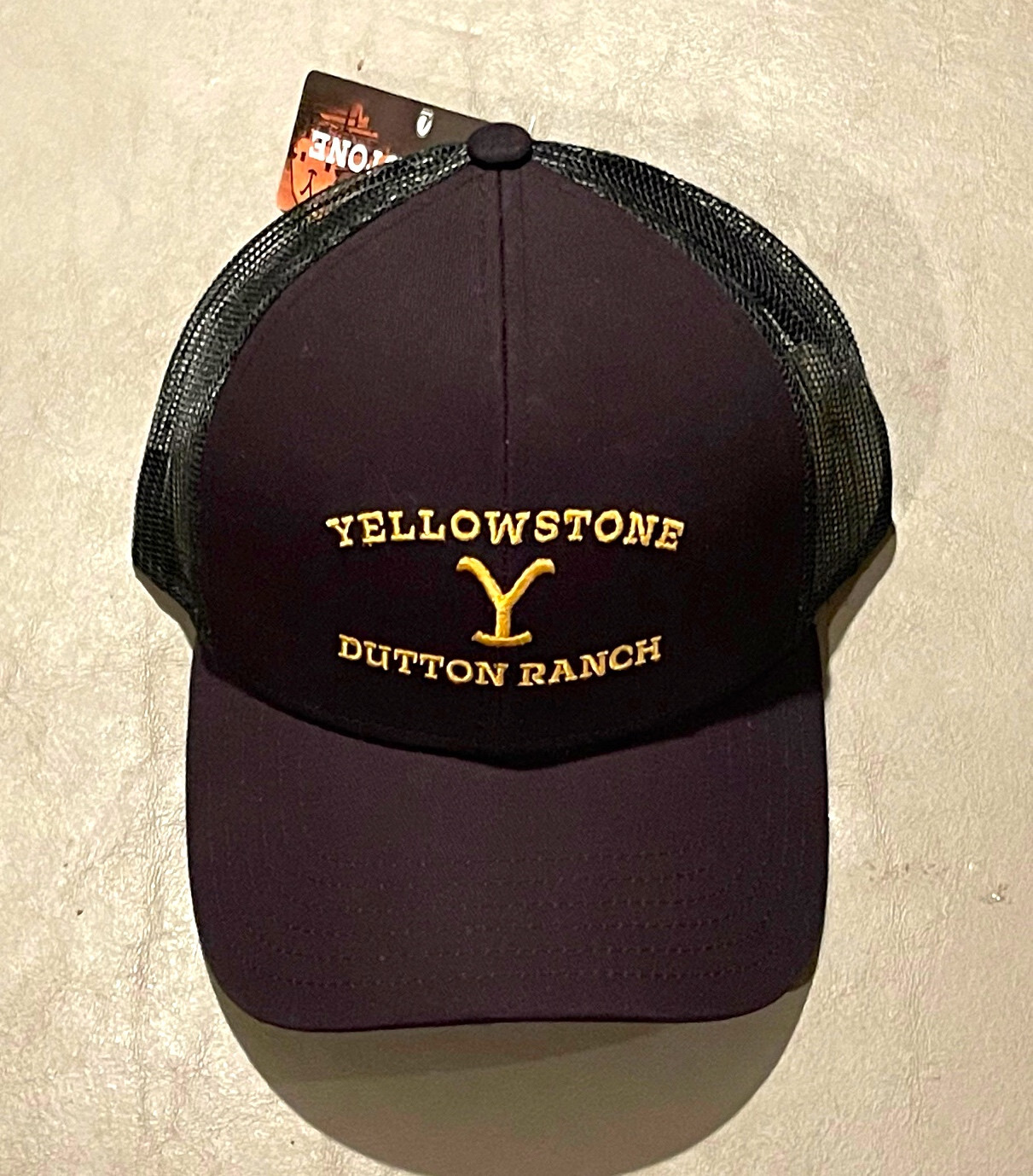 NWT Official License Yellowstone Dutton Ranch Trucker Hat TV Show ...