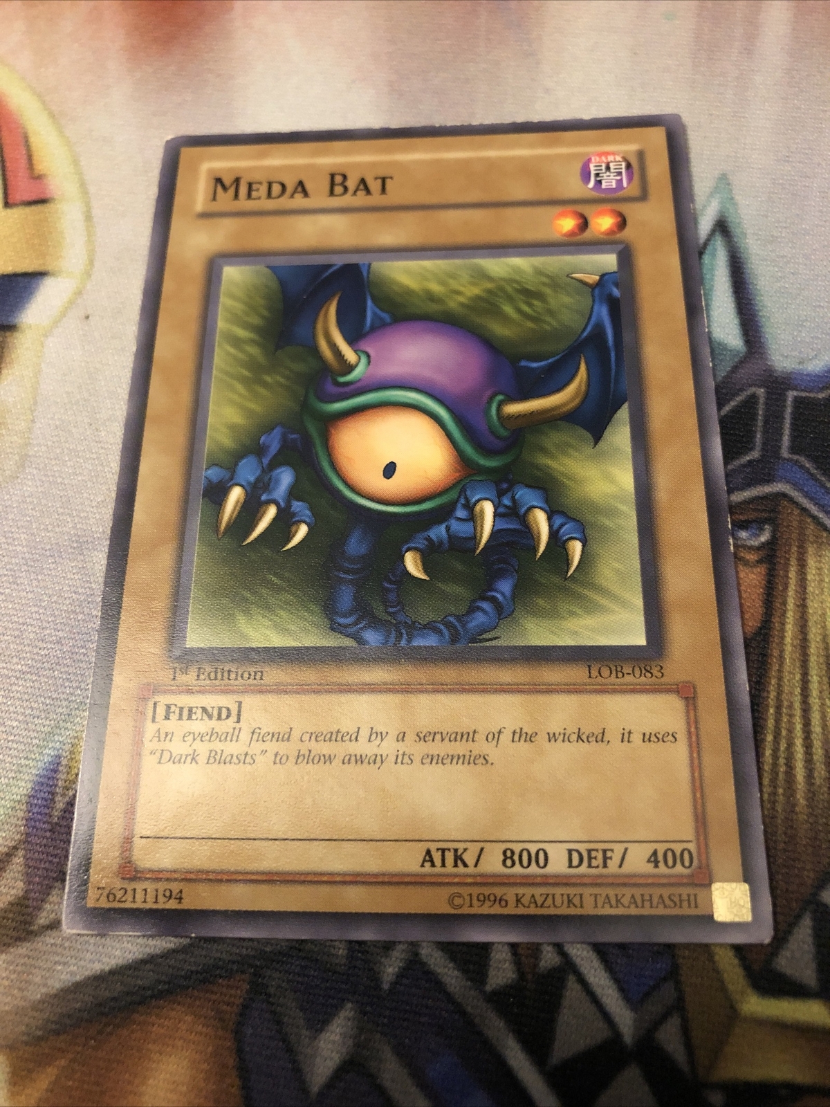 1x (P) Meda Bat - LOB-083 - Common - 1st Edition YuGiOh | eBay