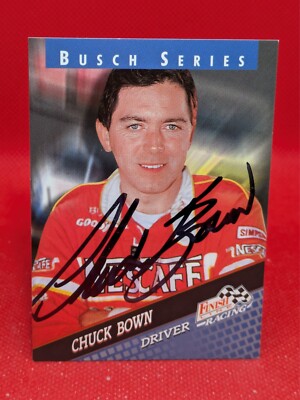 AUTOGRAPH on card: Chuck Brown 1994 Finish Line #BGN9 | eBay