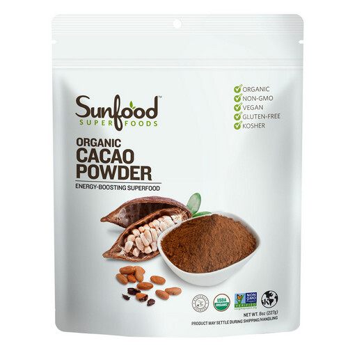 Cacao Powder Organic 8 Oz By Sunfood Superfoods | eBay