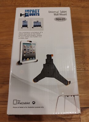 IMPACT MOUNTS Universal Tablet Wall Mount for iPad Mini & Tablets Sizes ...