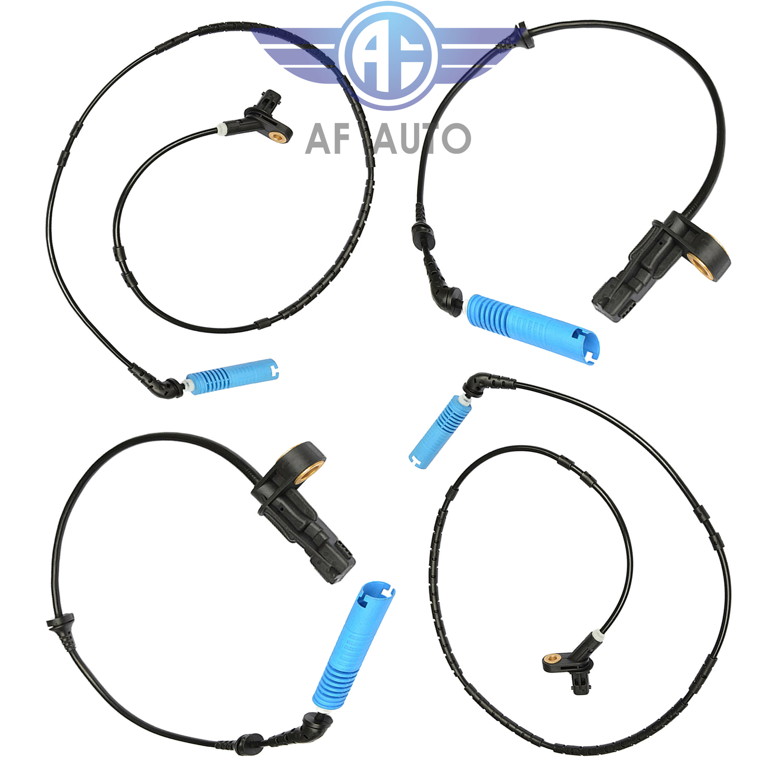 4pcs Front Rear Left Right for BMW Wheel ABS Speed Sensors 320i 323i ...