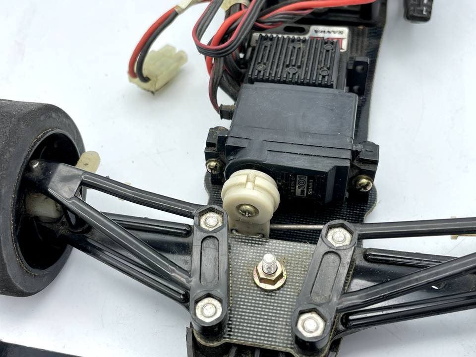 For parts TAMIYA F101 chassis with Ferrari F189 body shell Technigold ...