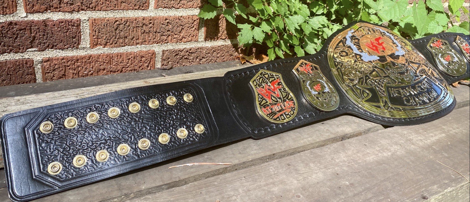 WWF WWE Stone Cold Steve Austin Smoking Skull Title Belt Replica ...