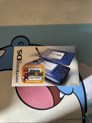 Nintendo DS Console Box Mario 64 Variant Bundle Blue Original Fat Model ...