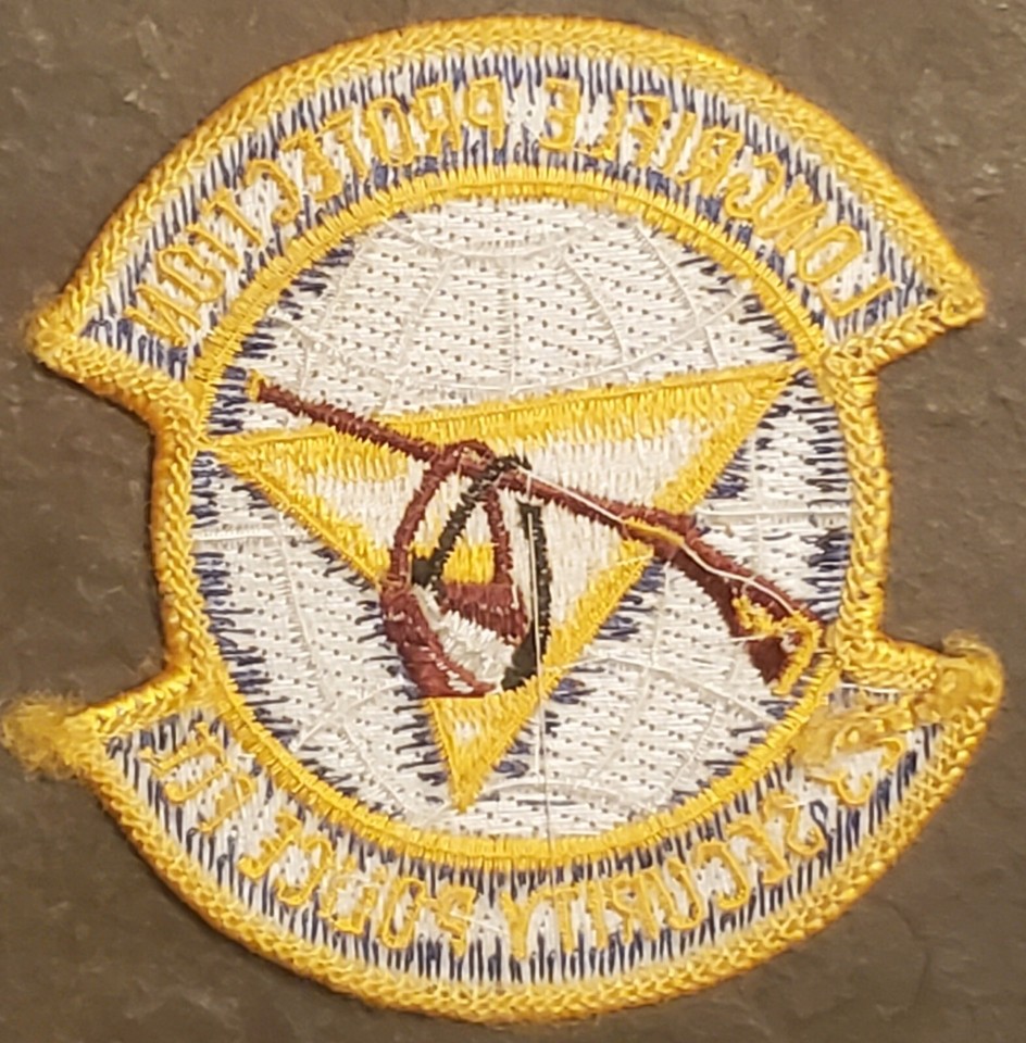 USAF 123rd WEAPONS SYSTEMS SECURITY FLIGHT SSI COLOR VTG ORGINAL USGI ...