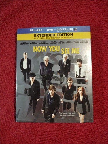 Now You See Me (Blu-ray/DVD, 2013, 2-Disc Set, Extended Edition, With ...