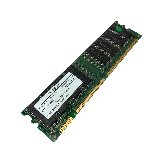 Infineon 128mb Pc100 SDRAM Memory Hys64v16220gu-8-c for sale online | eBay