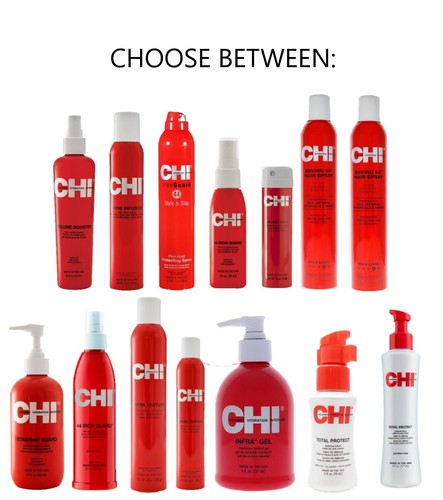 CHI Styling - Volume Booster/ Hair Spray/ Hair Protect/ Control Gel ...