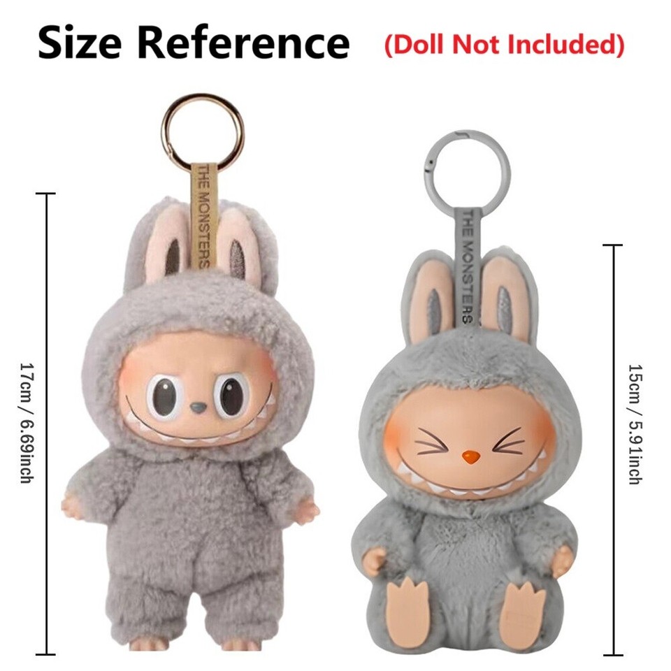 Lakers No. 24 Basketball 2-piece Clothes Set for Labubu 17cm Monsters ...