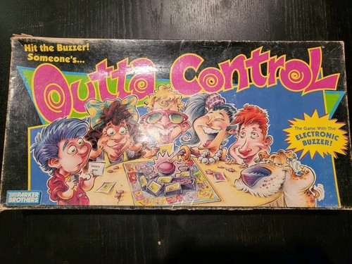 Vintage Outta Control Electronic Board Game Parker Brothers Works 1992 ...