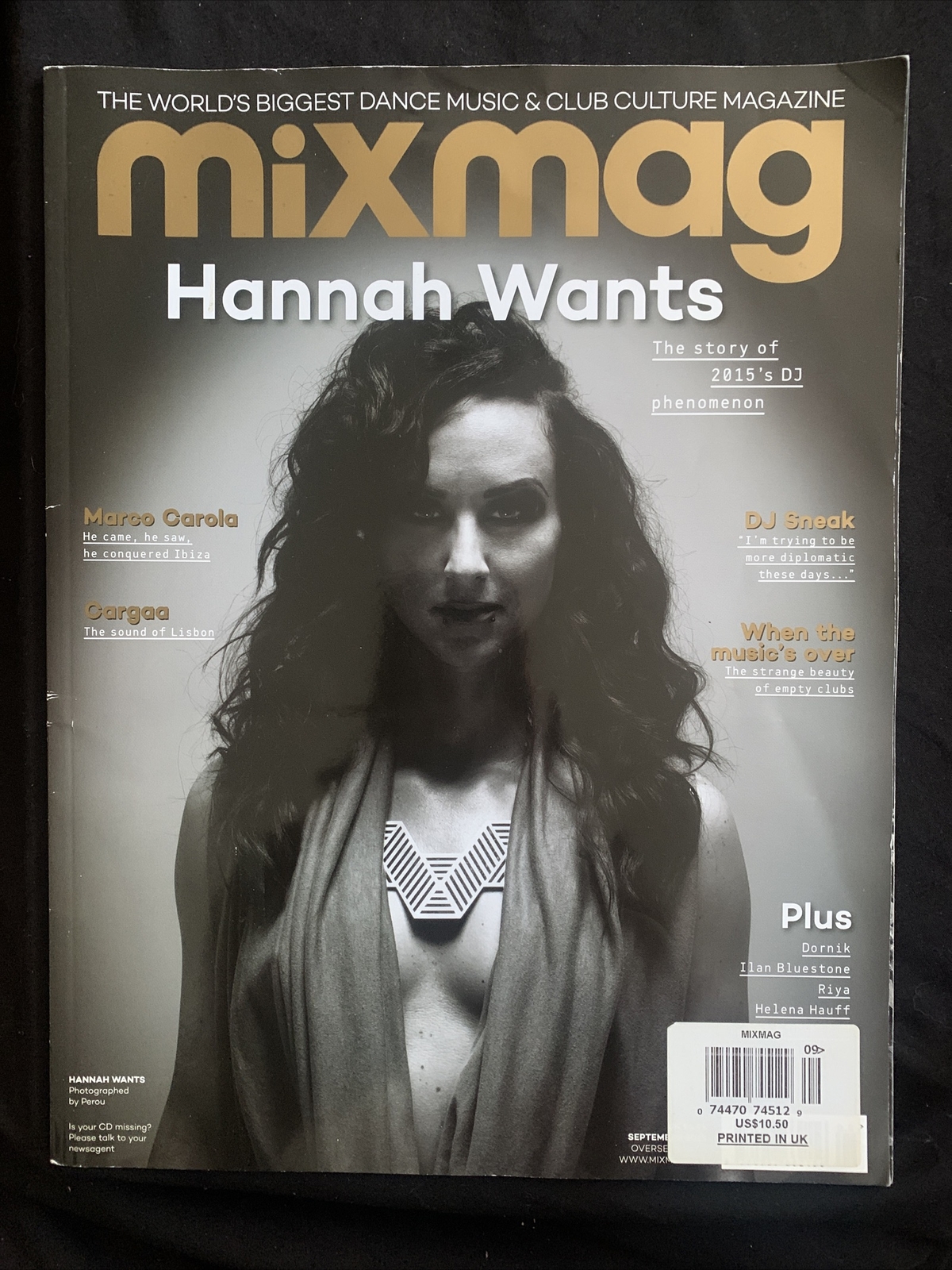 Mix Mag September 2015 Mixmag Magazine No CD | eBay