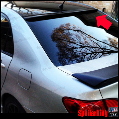 2003-2008 Toyota Corolla Spoilerking Roof Window Spoiler Wing 284R Fits ...